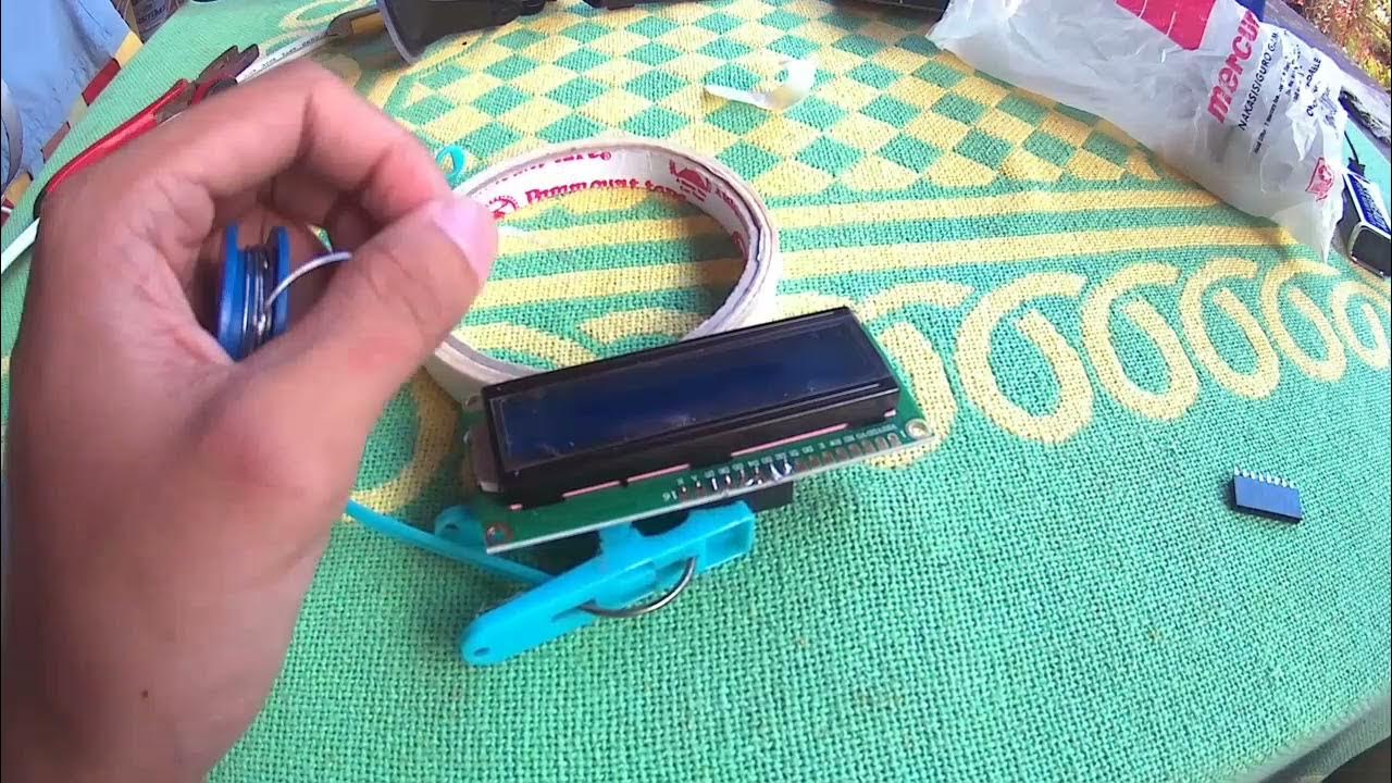 Task #6 :Interactive 16x2 LCD text scroller using arduino uno - YouTube