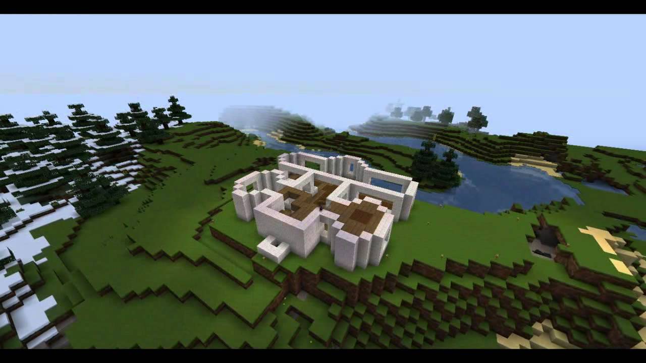 Tekkit Timelapse - The main house - YouTube