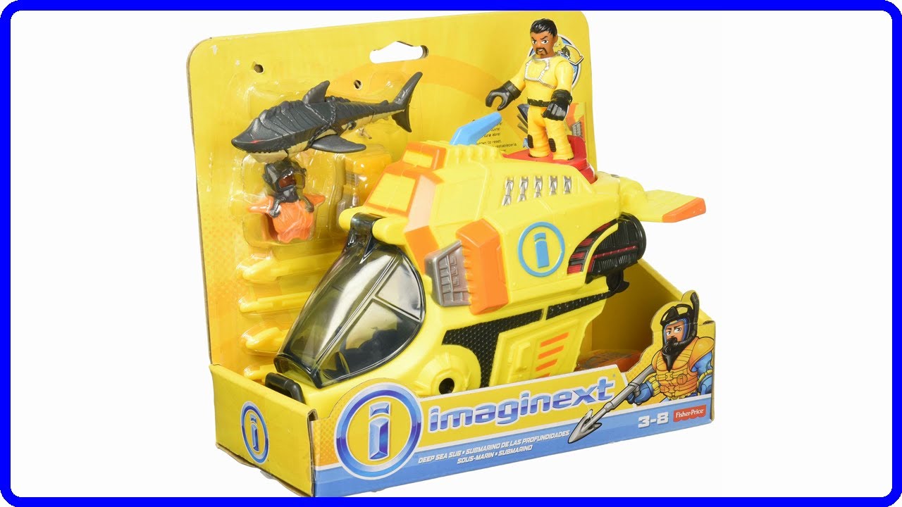 REVIEW (2025): Imaginext Deep Sea Submarine (Model: Fisher-Price ...
