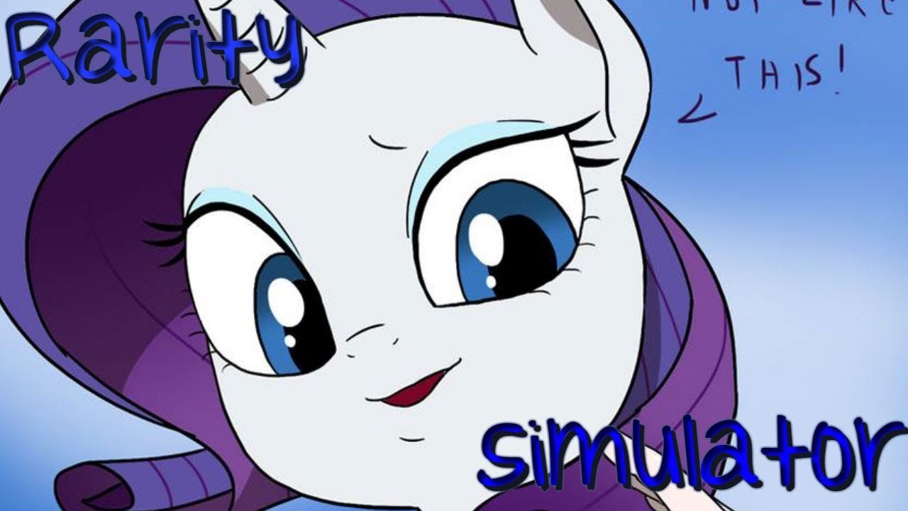 (12+) MLP Comic Dub: Rarity Simulator (Comedy) - YouTube