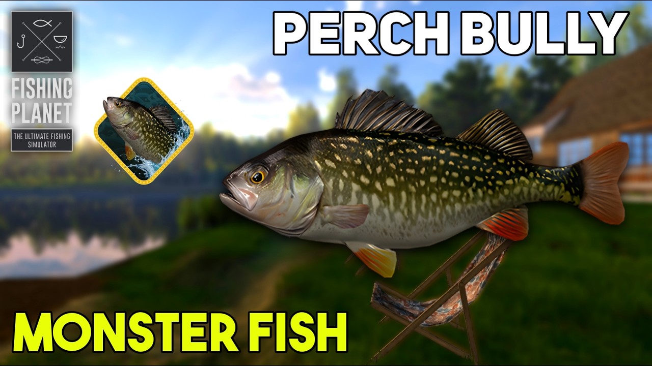 MONSTER FISH PERCH BULLY LESNI VILA FISHERY - FISHING PLANET - YouTube