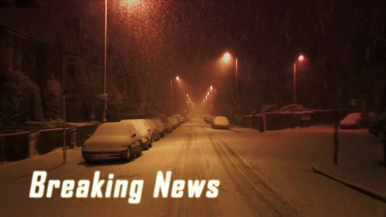 London snow 2009: latest snow fall in London - YouTube