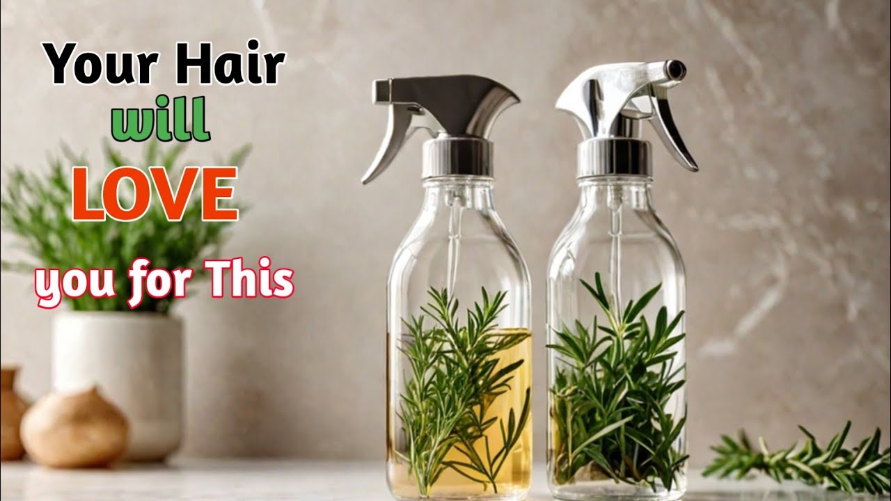 MAGICAL hair Growth with rosemary and Clove Water! - YouTube