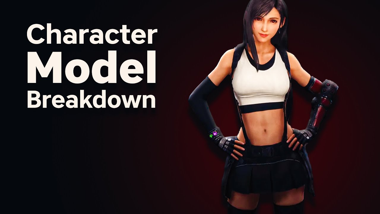 The Character Art Secrets of Tifa Lockhart Revealed - YouTube
