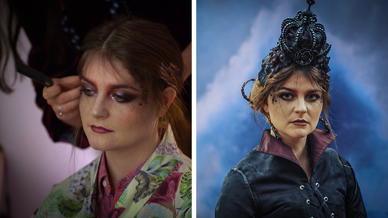 Fantastical Styles - Evil Queen Part 2 - Hair and Completed Look - YouTube