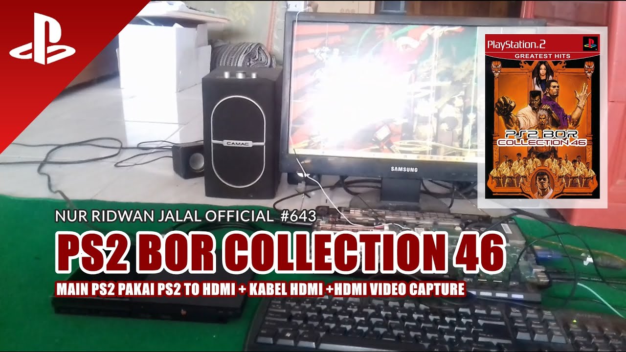 #643 // PS2 BOR Collection 46 + FITUR HDMI KE PS2 - YouTube