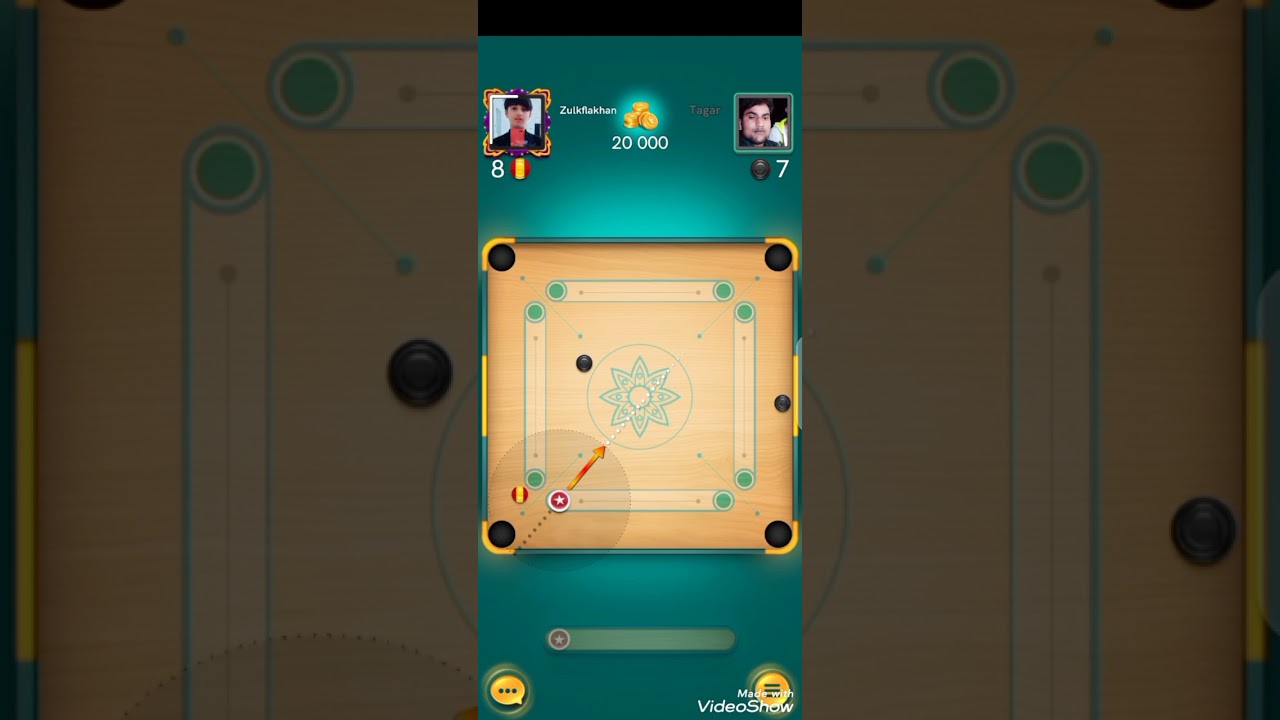 Carrom pool board game tricks || carrom pool Tera baap Video || carrom ...