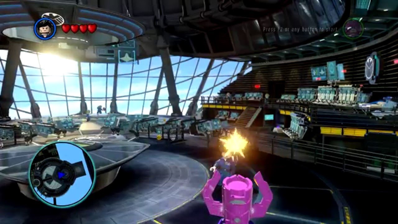 LEGO MARVEL Super Heroes - Maria Hill Kills Galactus (1080p) - YouTube