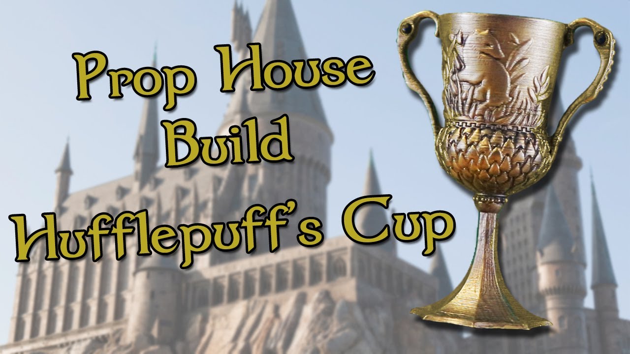 [Prop House] Making Hufflepuff's Cup - YouTube