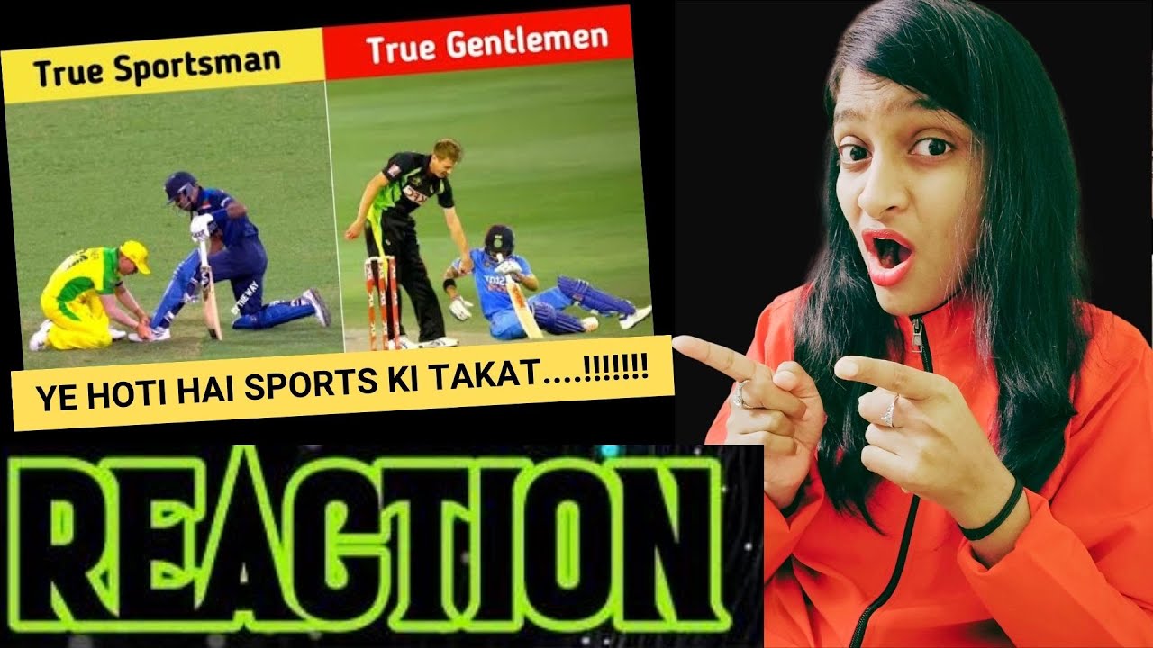 Top 10 True Sportsmen in Cricket Reaction || By The Way (CRAZY REACTION ...
