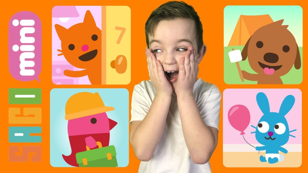 Sago Mini Game Compilation: TOOLBOX, BABIES, TRUCKS & DIGGERS ...