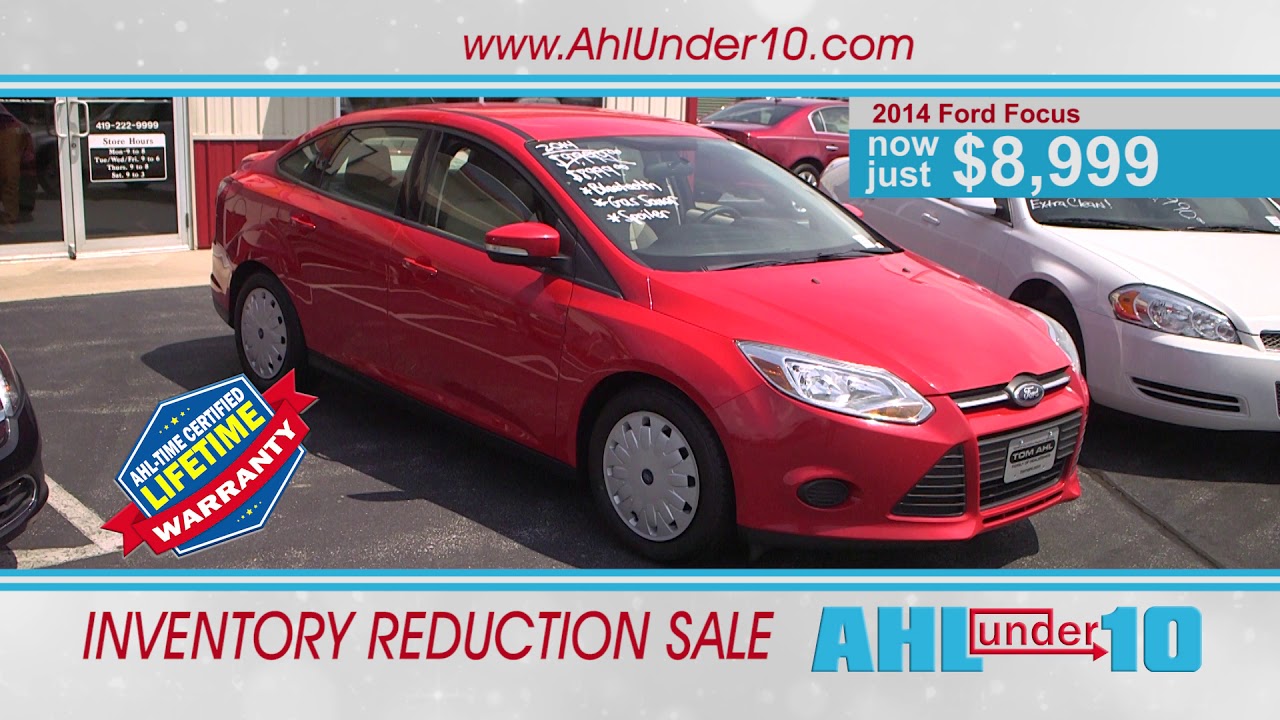 Tom Ahl Under 10 Inventory