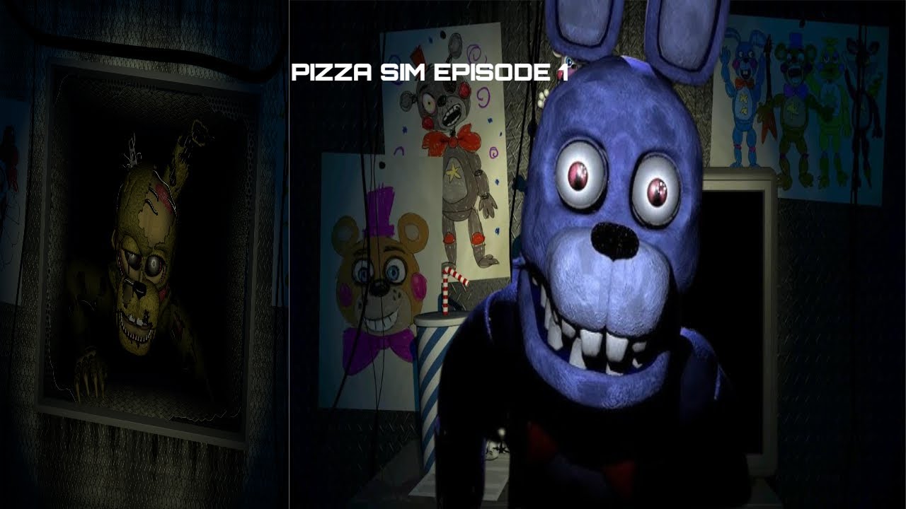 FNAF PIZZA SIM EPISODE 1 - YouTube