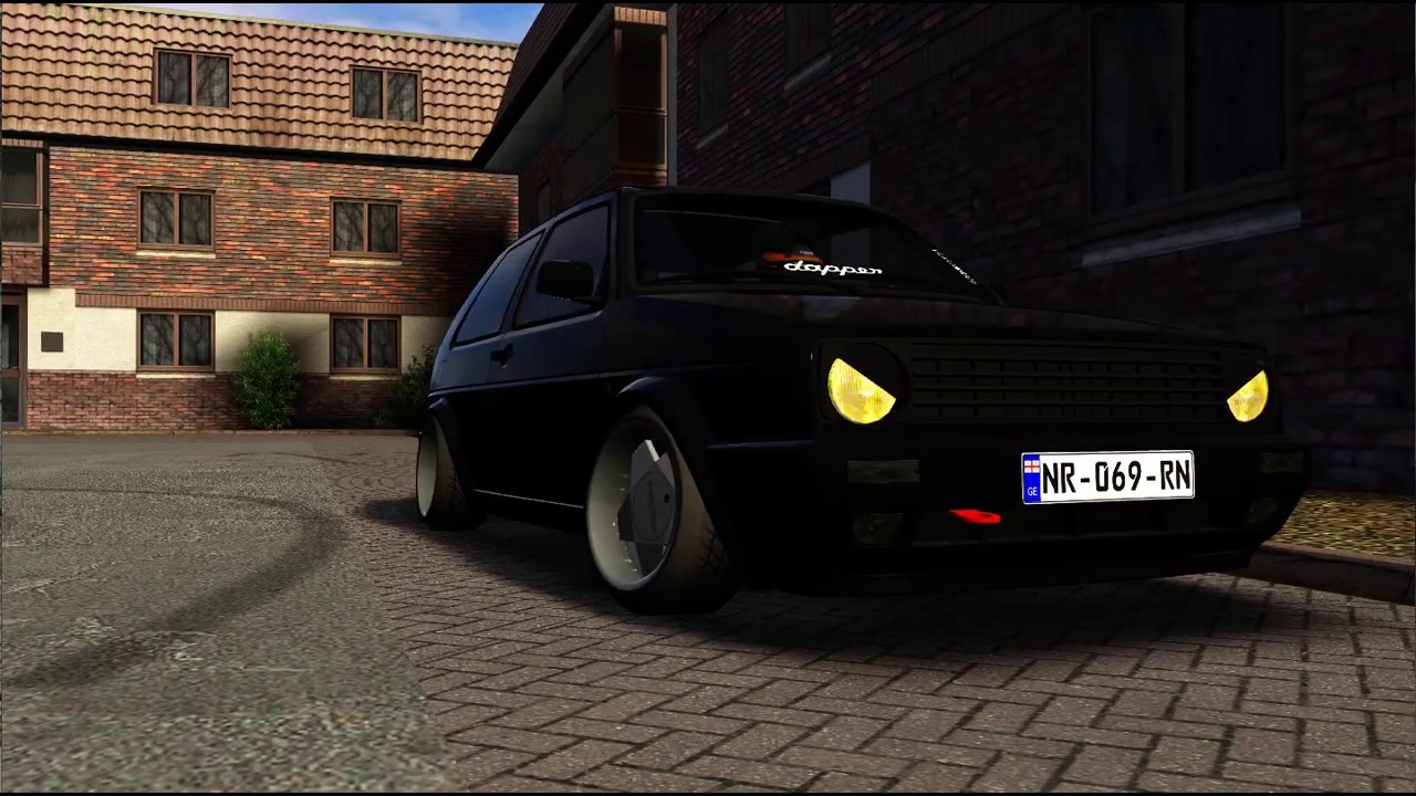 LFS / VW GOLF MK2 / Tweak / Lfslazy / Fullpack - YouTube