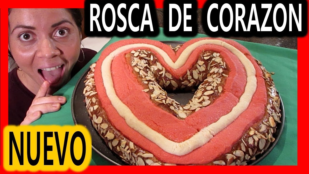 PAN EN FORMA DE CORAZON 💖 PARA SAN VALENTIN 🎀 - YouTube
