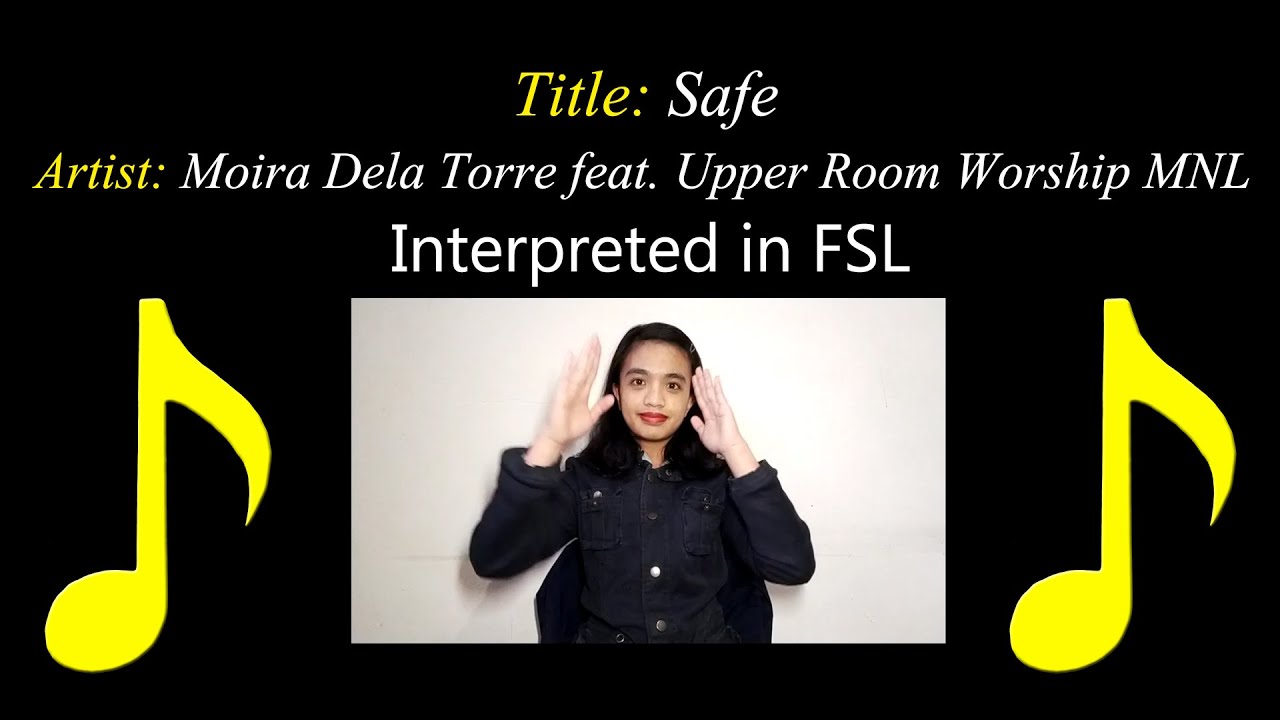 Songs In Sign Language: Safe - YouTube