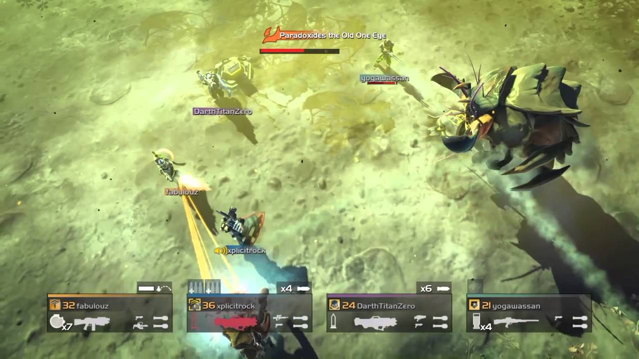 Helldivers - MLS-4X 'Commando' vs Hive Lord - YouTube