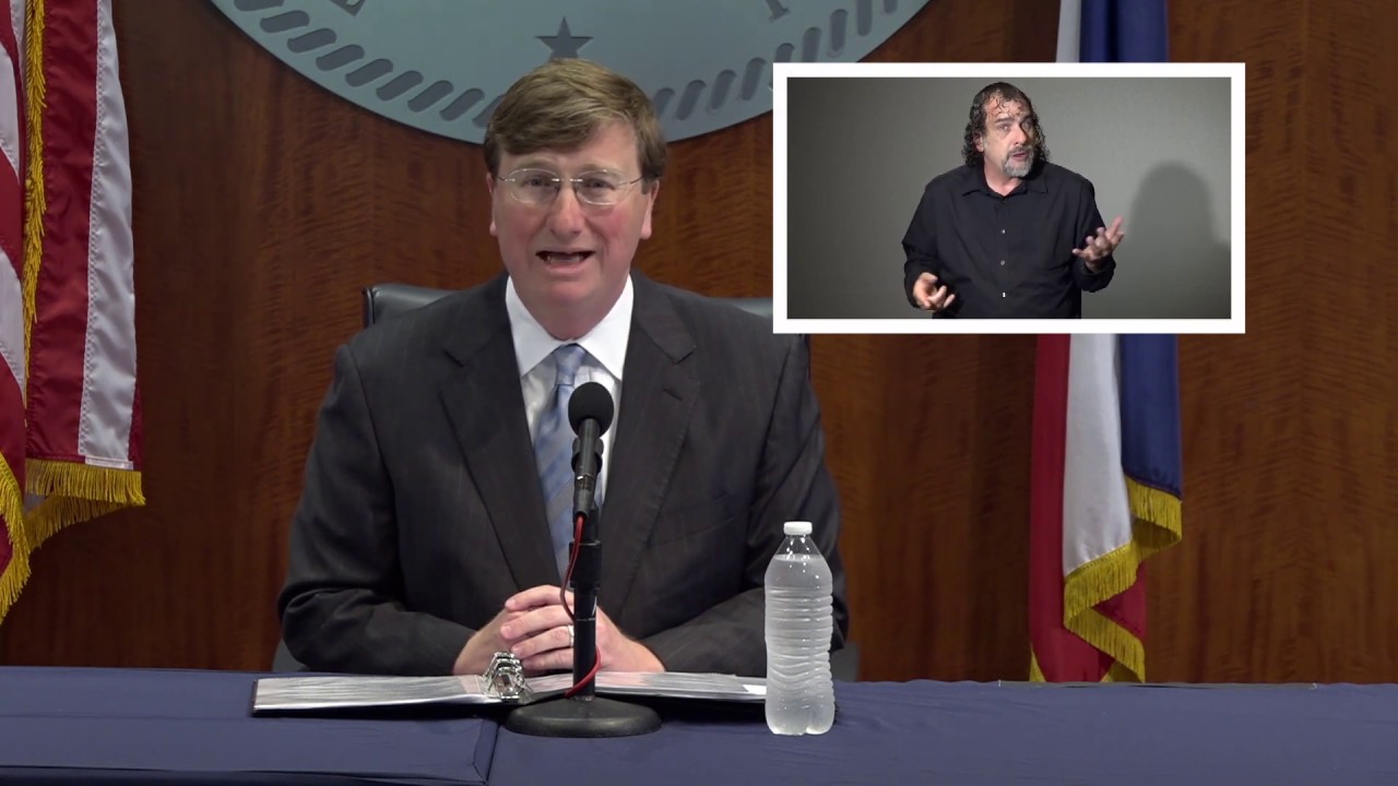 WATCH: Gov. Tate Reeves gives daily coronavirus update