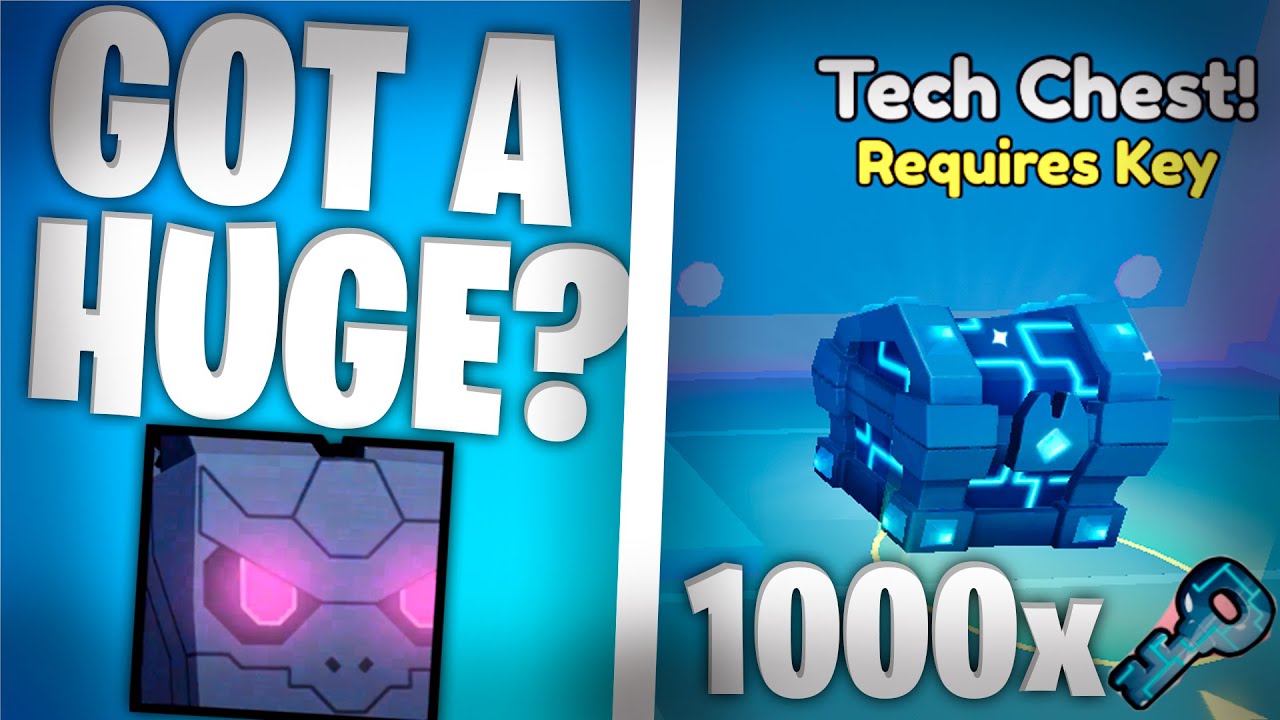 OPENING 1000+ TECH KEYS IN PET SIMULATOR 99! GOT THE HUGE ? - Roblox ...