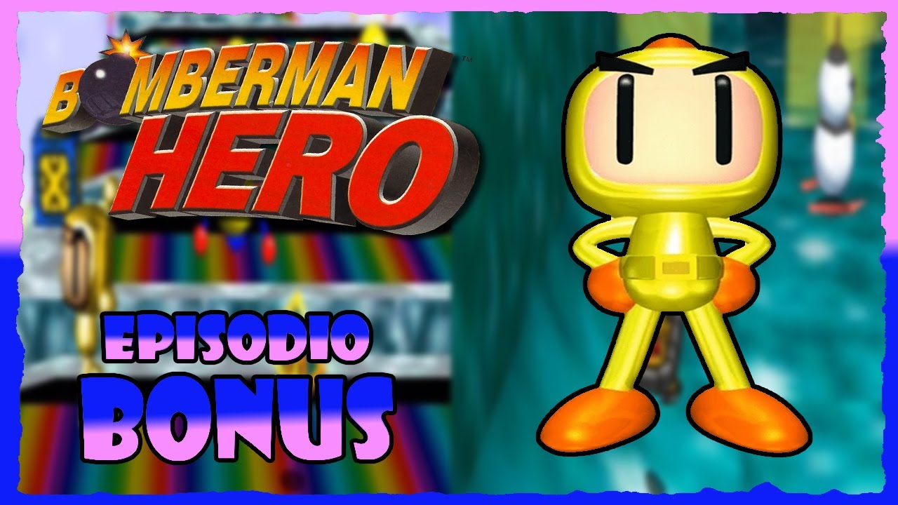 ¡Gold Bomber y una carrera! |BONUS| BOMBERMAN HERO 💣 gameplay en ...