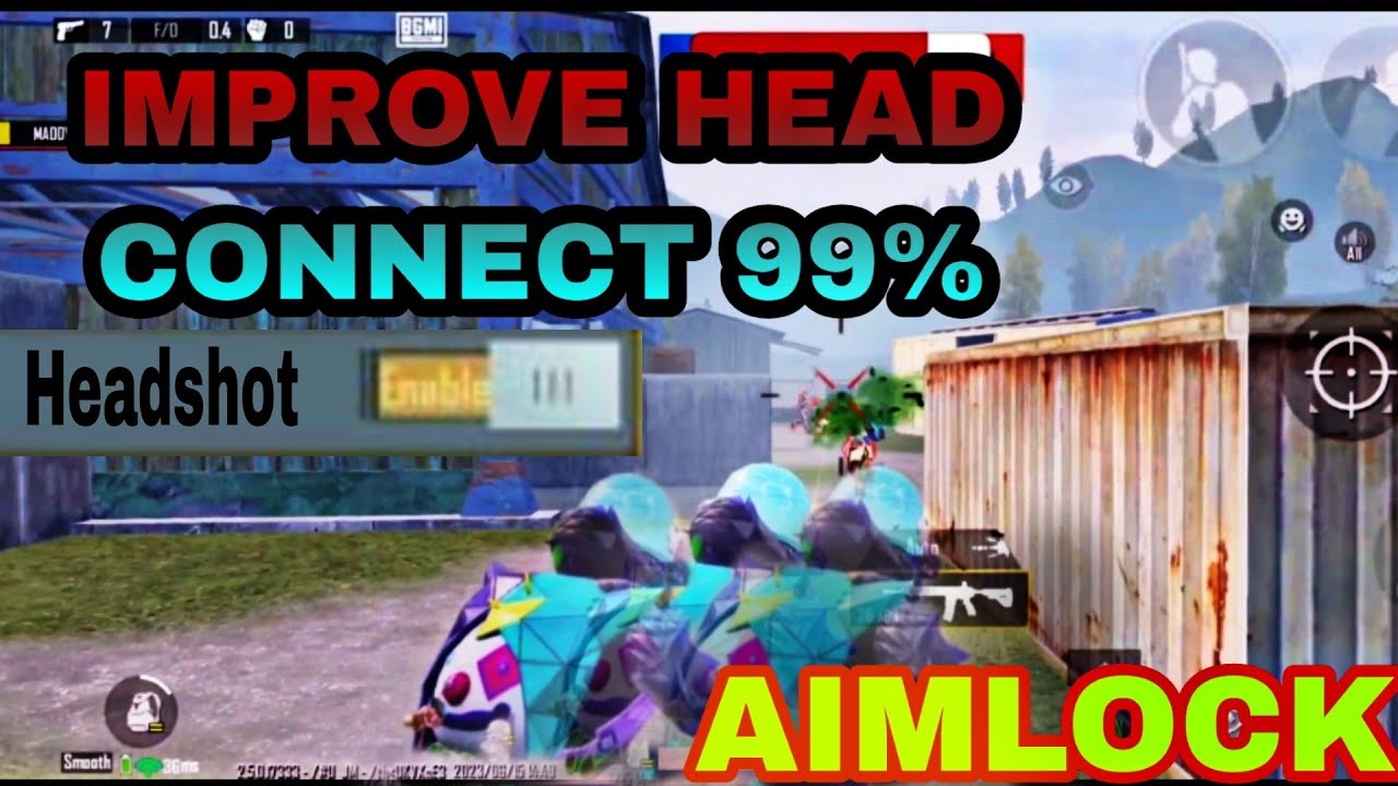 🔥 Easy way to connect headshots in tdm| 1v2 tdm| tips and tricks for head connect| Aimlock on ...
