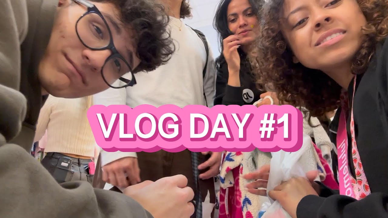 Vlog Day #1 - YouTube