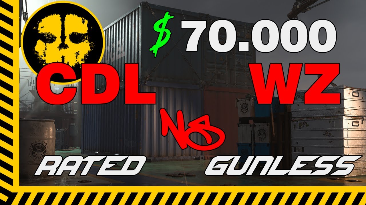 $70k CDL vs. WZ Rated VS Gunless 1v1 Shipment ROUND 1 #callofduty # ...