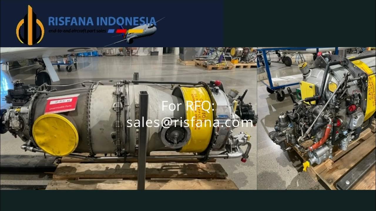 PT6A-42 S/V Condition. fresh from Shop. available for sale - YouTube