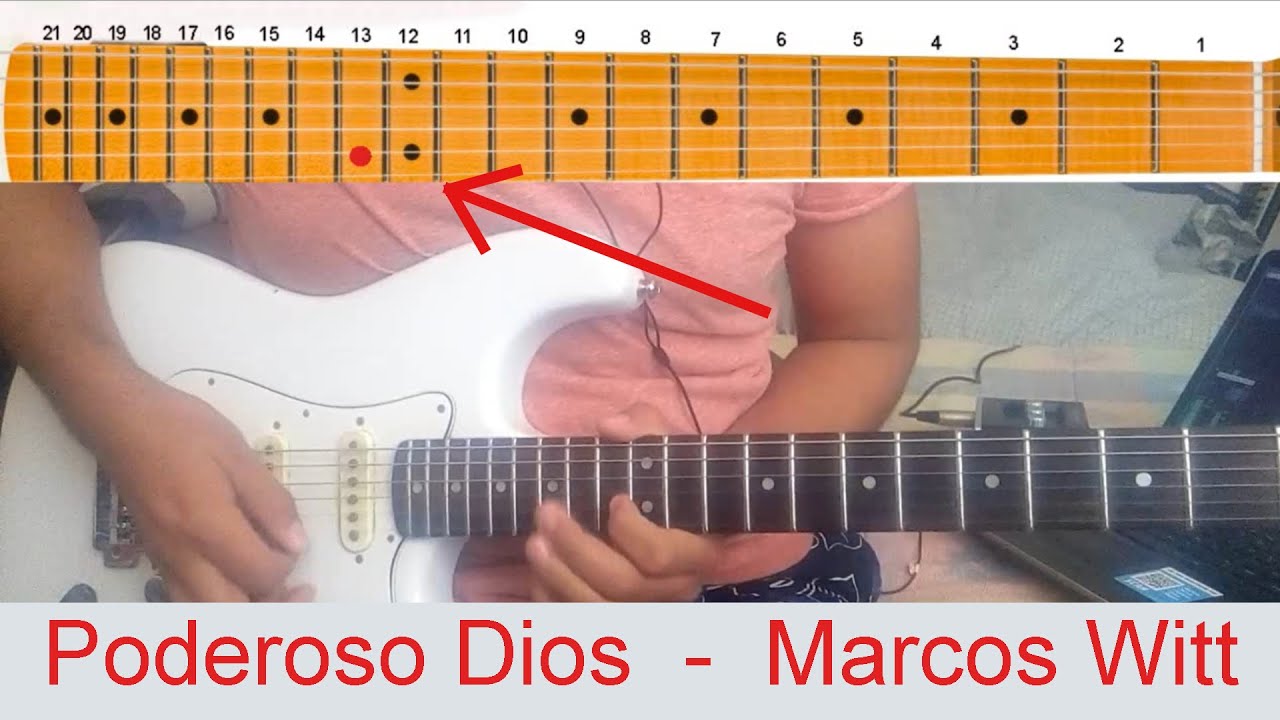 Poderoso Dios - Marcos Witt - Cover Tutorial - Guitarra - YouTube