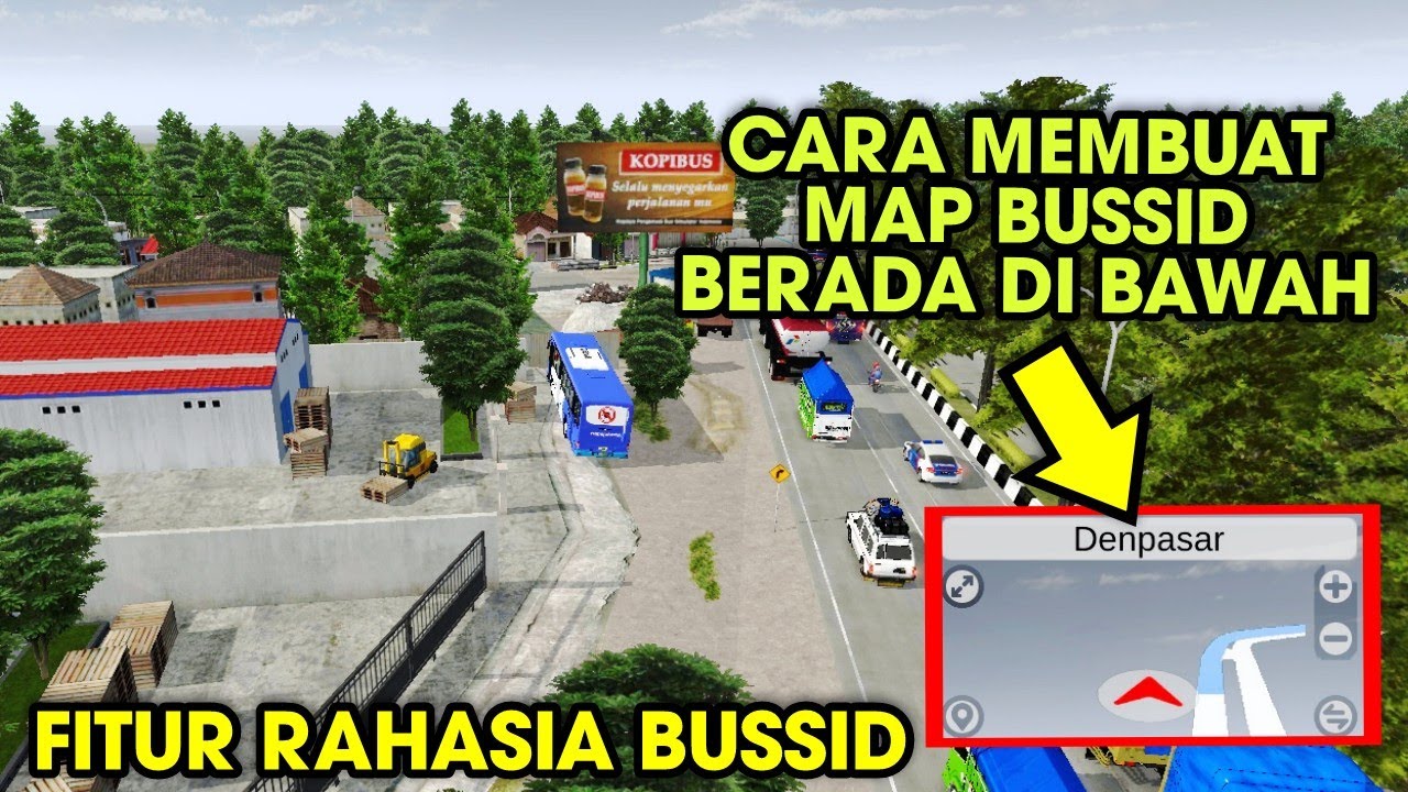 Fitur Rahasia !! Cara Membuat Map BUSSID Berada di Bawah di Android ...