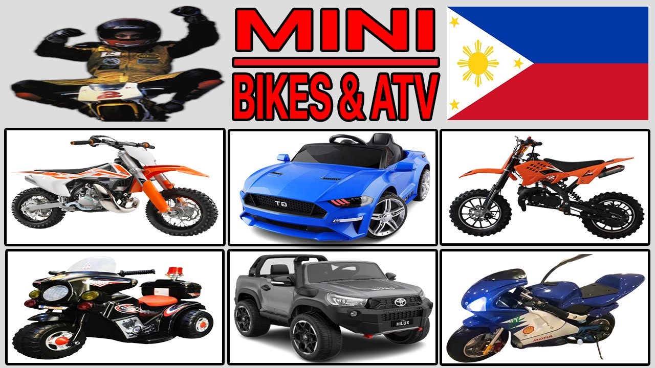 Mini Bikes and ATV Price List In The Philippines 2023 - YouTube