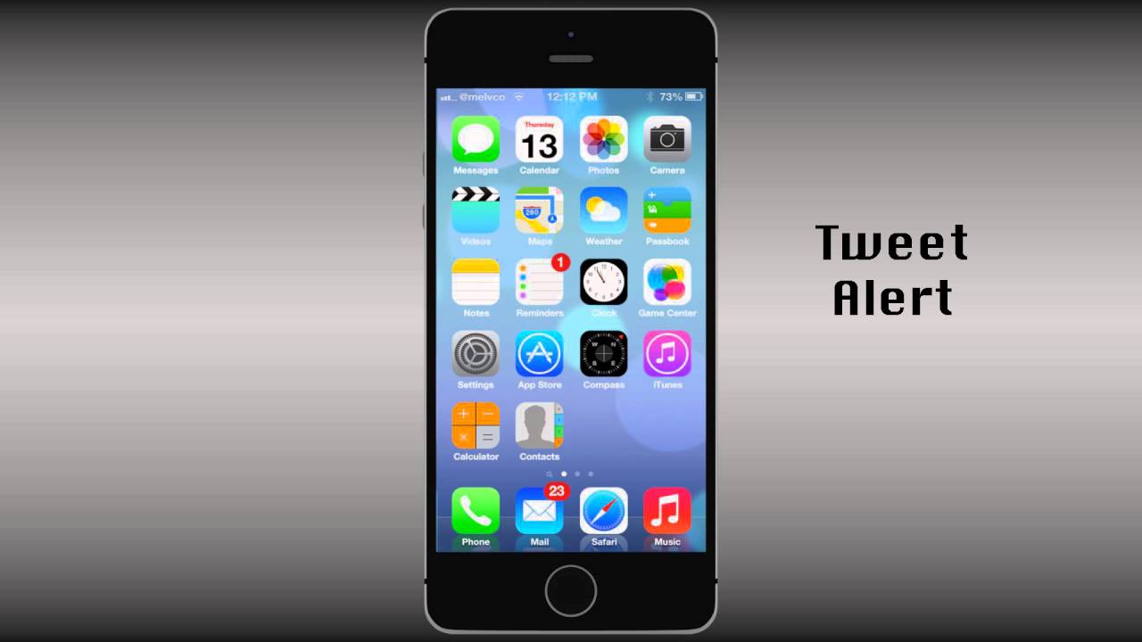 iPhone Alert - Tweet (sound effect) - YouTube