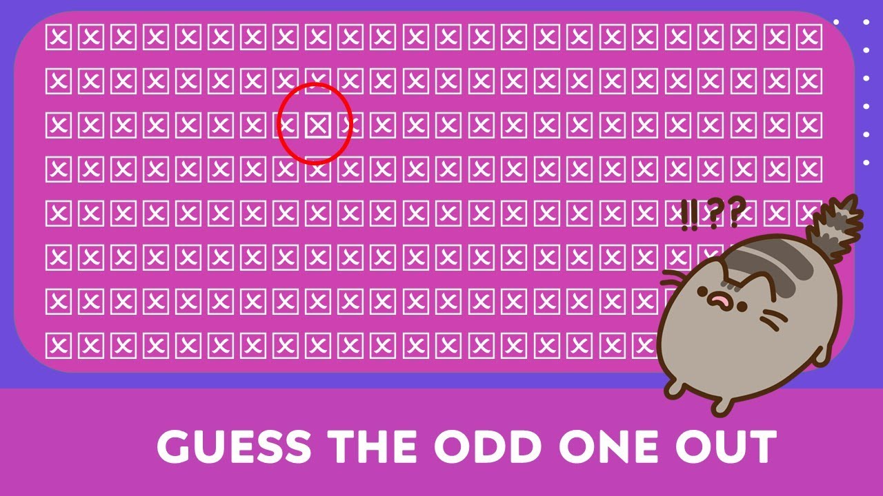 Can You Find The Odd Symbol? | Guess the Odd One Out | QuizToday - YouTube