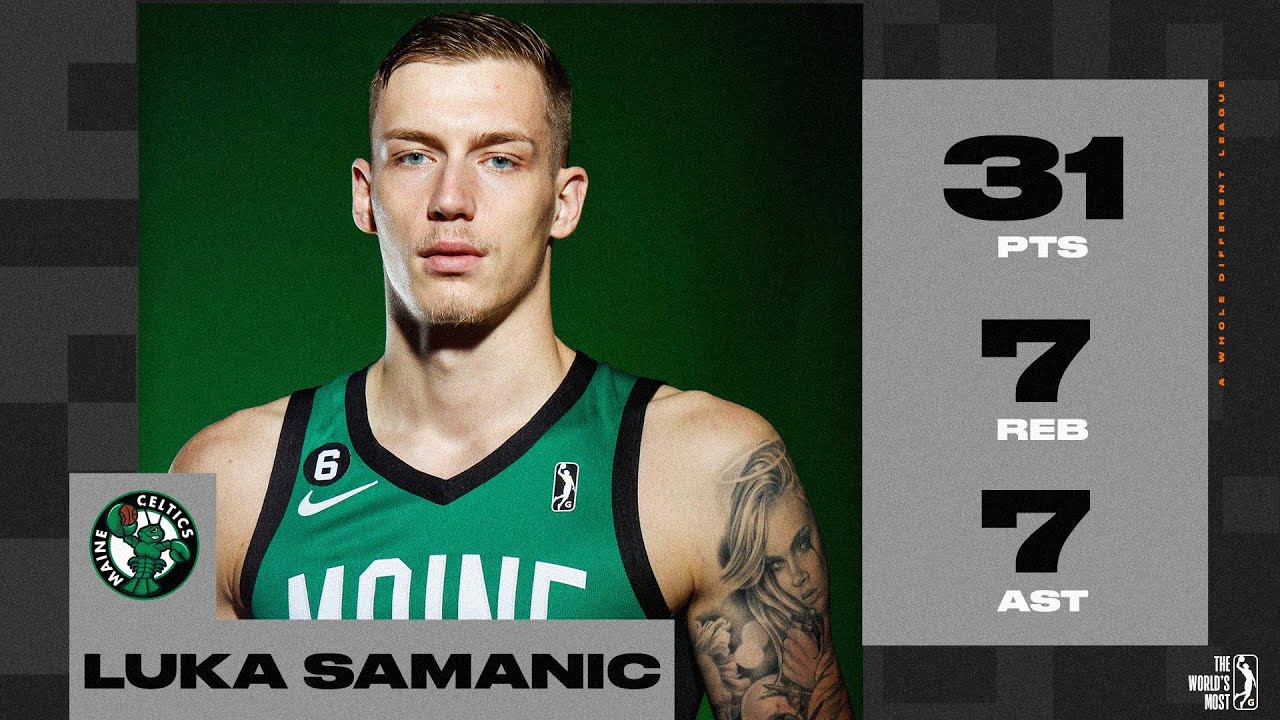 Luka Samanic Drops 31 PTS, 7 REB & 7 AST In Thriller Versus Swarm - YouTube