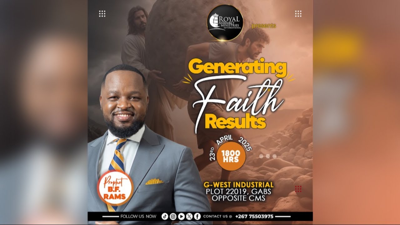 The Midweek Experience | Generating Faith Results | Prophet B.F Rams ...