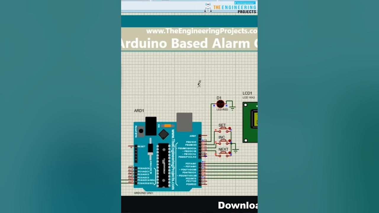 Arduino Alarm Clock | Proteus Simulation - YouTube