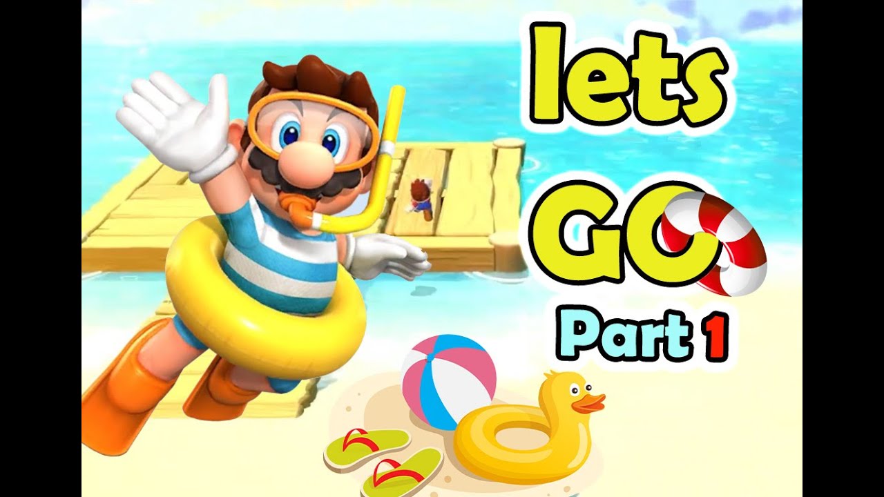 Super Mario's 3D world Epic Adventure Begins in Sunshine Seaside | Part ...