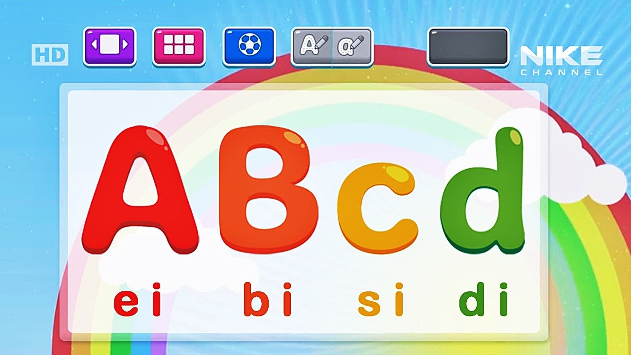 Melafalkan Huruf ABC Dalam Bhs. Inggris Learn ABC ( Ei Bi Si Di ) - YouTube