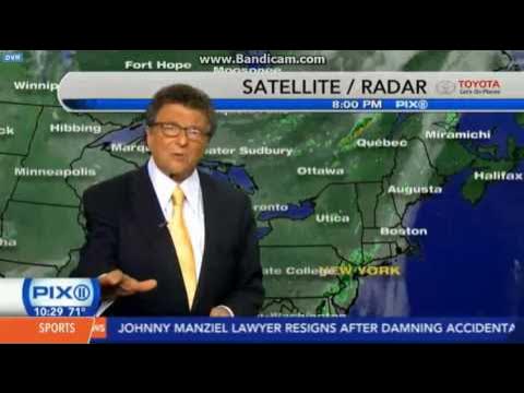 WPIX: PIX 11 News At 10pm Weather Forecast--2016 - YouTube