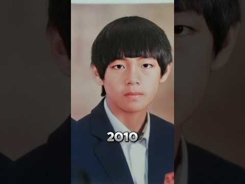 Kim Taehyung ki 2005 se leke 2025 tak ki pics 🥰#bts #taehyung /btsaini short video