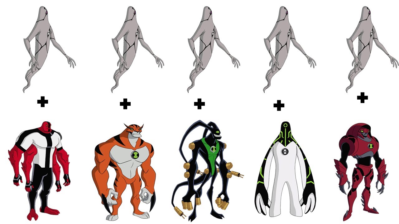 Ben 10 Alien GhostFreak Fusion collection video #ben10 #ben10alienforce #ben10fanart - YouTube