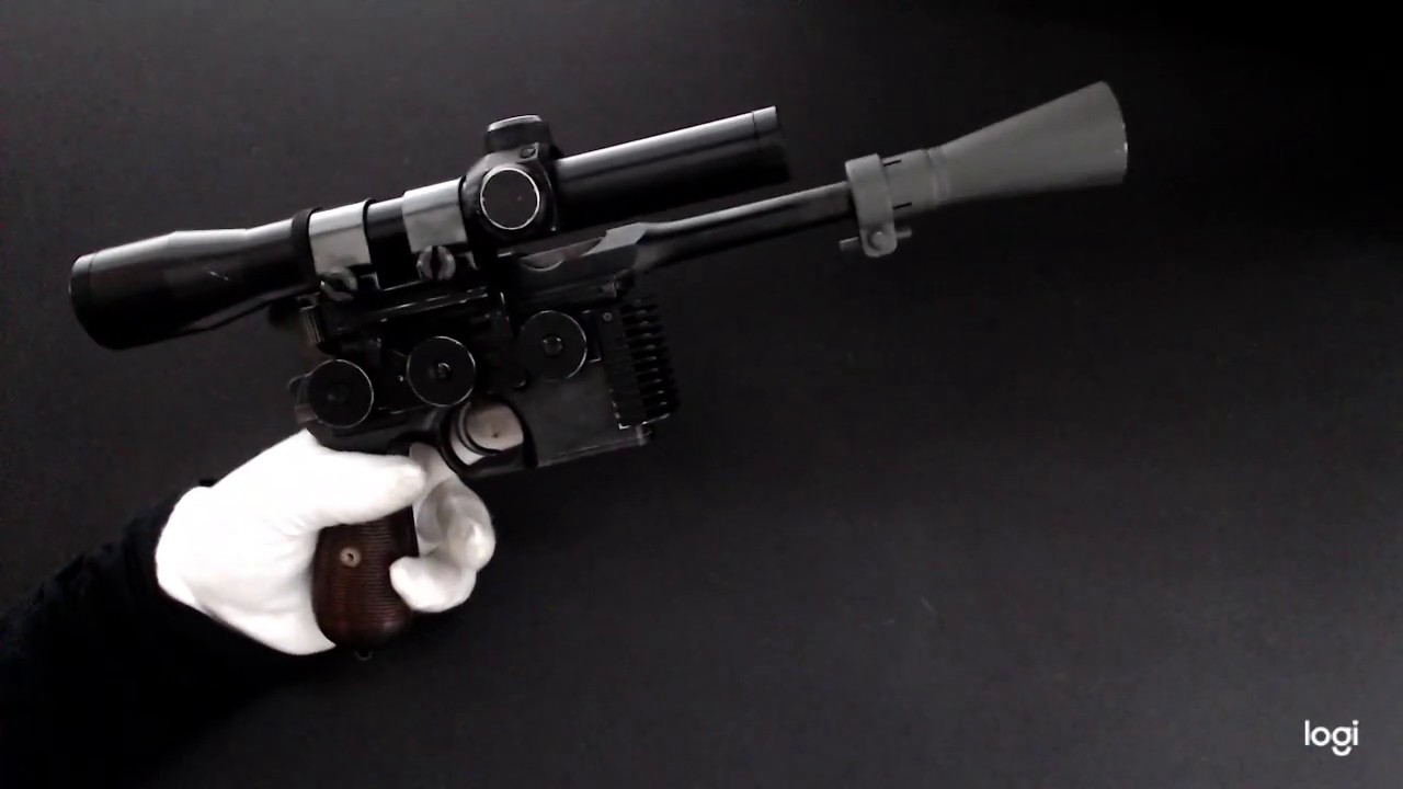 Han Solo Blaster Overview - YouTube