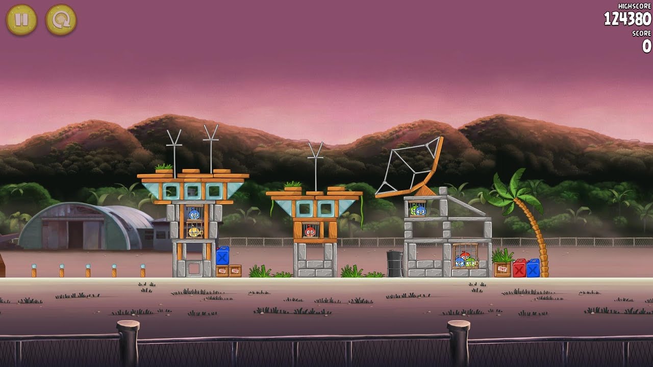 Angry Birds Rio - Airfield Chase - 10-13 - 124380 - YouTube