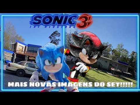 "BOMBA!!!SAIRAM MAIS NOVAS IMAGENS DO SET DE SONIC 3 O FILME!!WADE NA ...