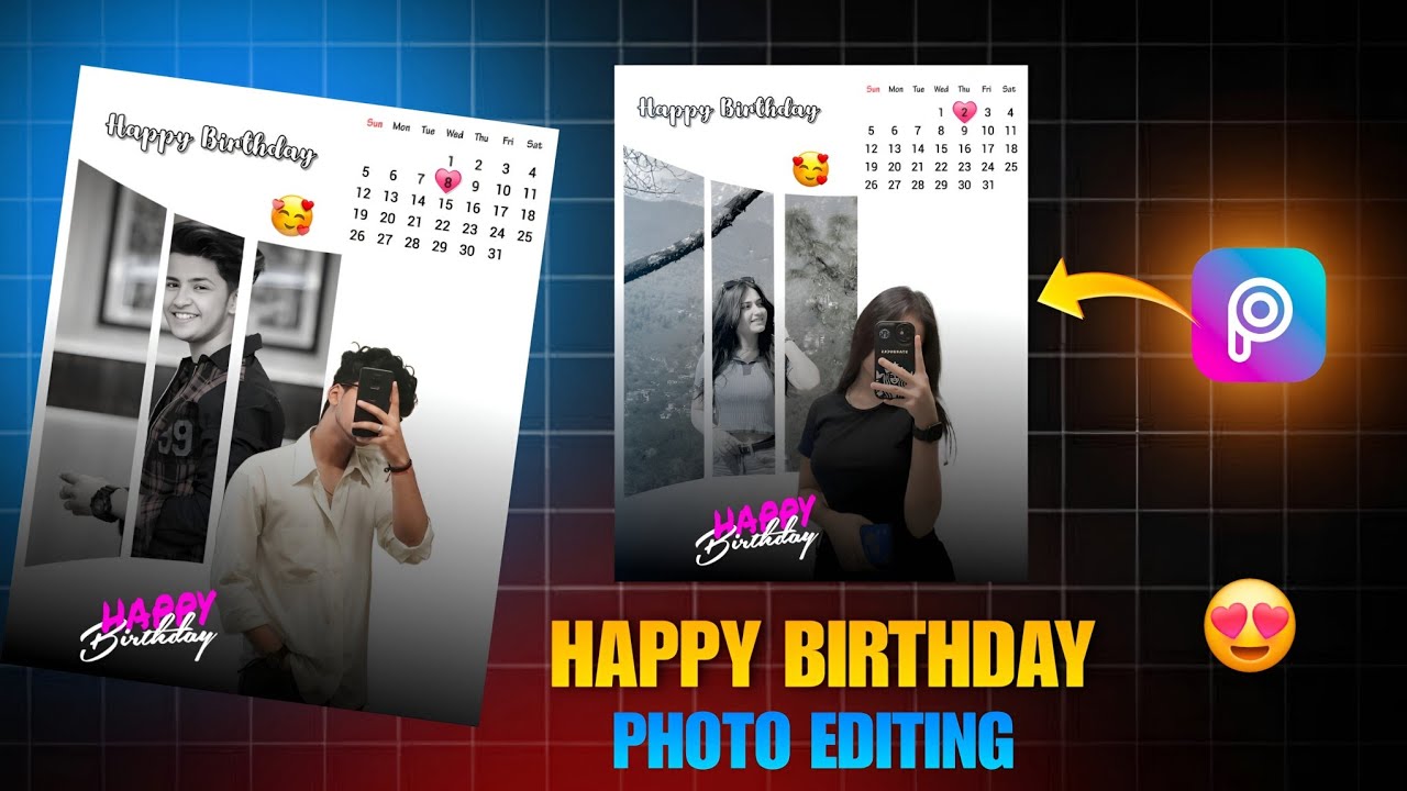 Happy Birthday Photo Editing | Happy Birthday Poster Photo Editing ...