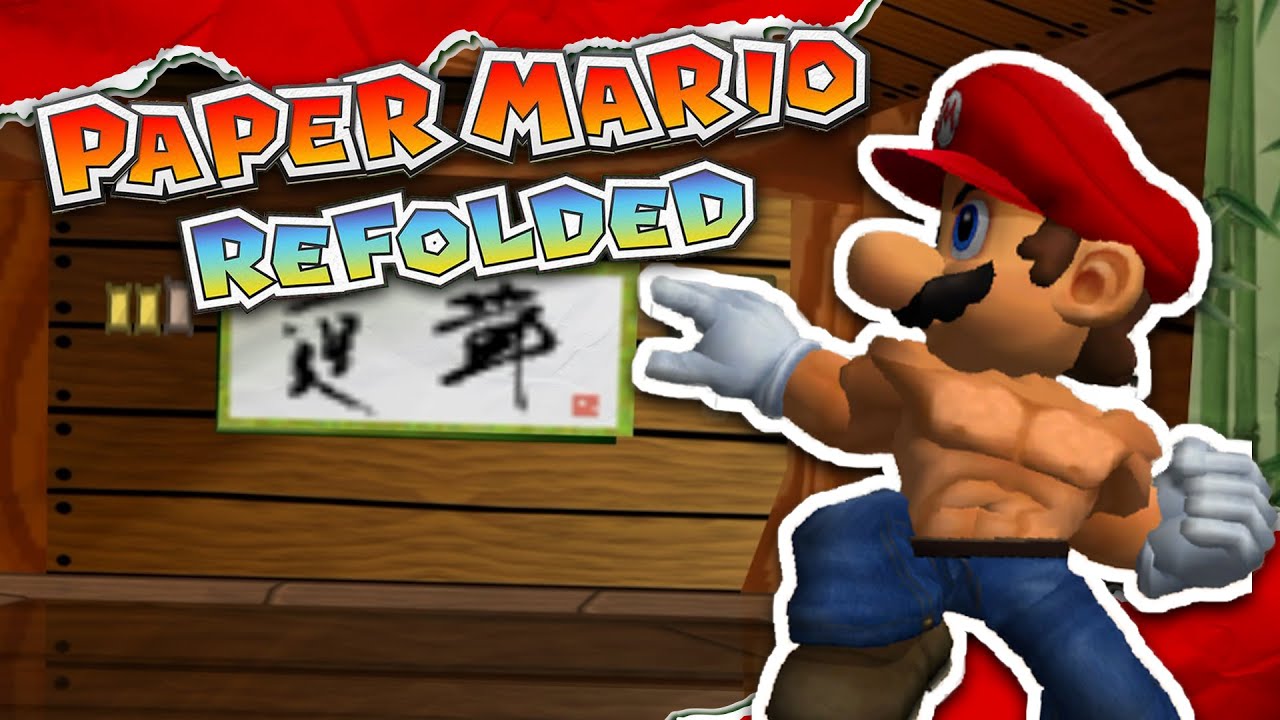 Este Mario Está Mamadísimo | PAPER MARIO REFOLDED - YouTube