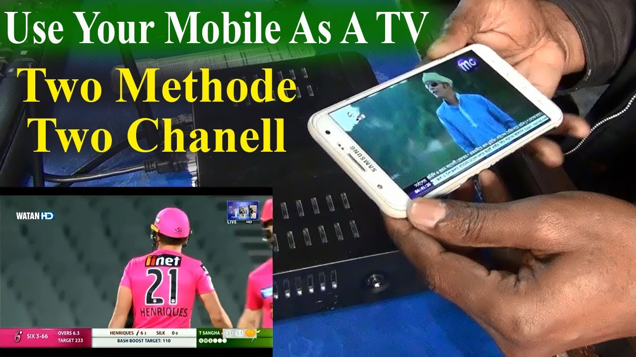 Mobile as a TV/ 2 Way/ Nice 2 Method - YouTube