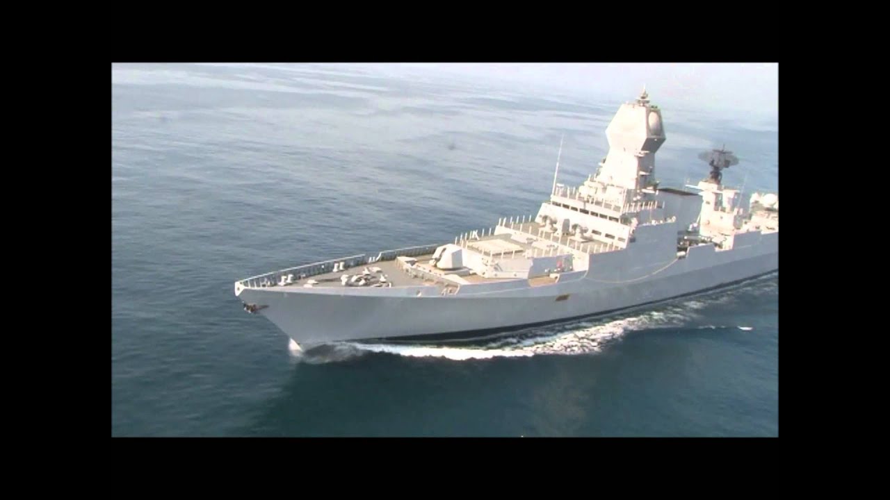 Indian Navy P15A Destroyer Kolkata - Part 1 - YouTube