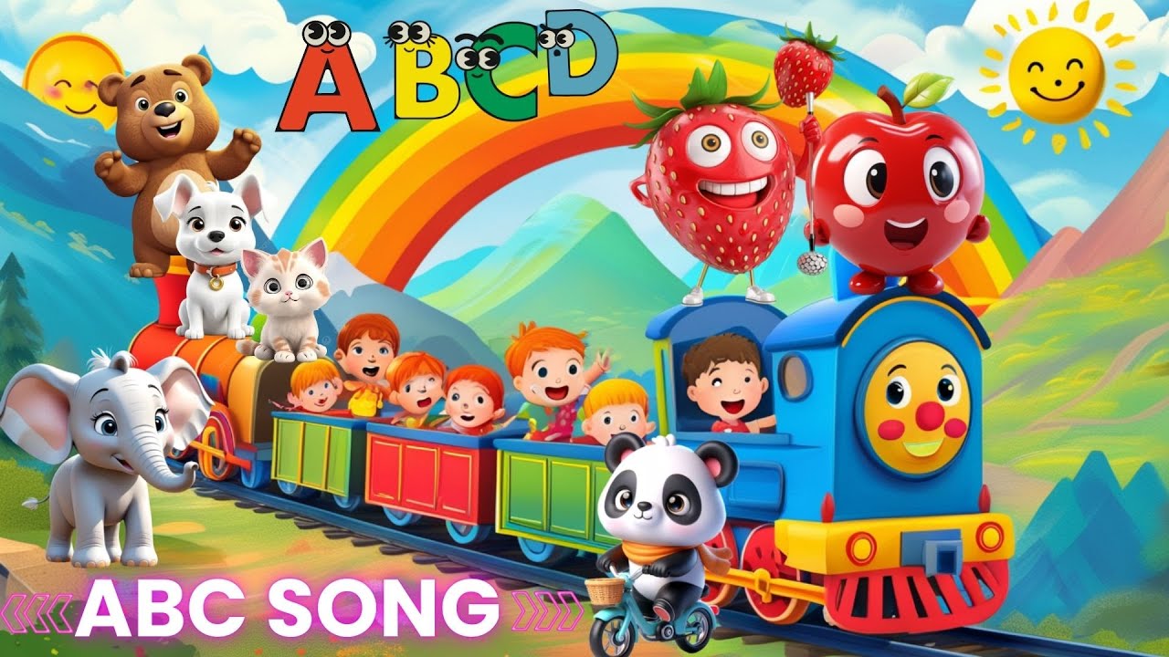The ABC Song | Learn ABCs and Phonics for Kids | Fun Alphabet Song ...