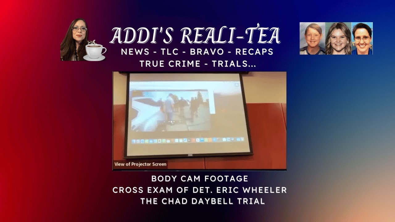 Body Cam Footage | Cross Exam of Detective Eric Wheeler in the Chad ...